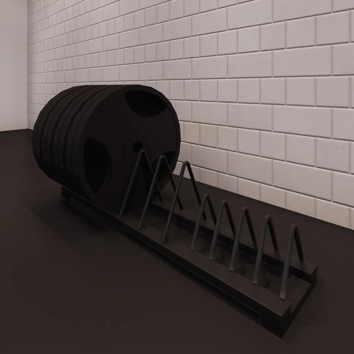 Bumper Horizontal Discos Rack | a Medida